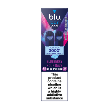 Blu Bar Vapes | Rechargeable Kit & Prefilled Pods – Vapemate