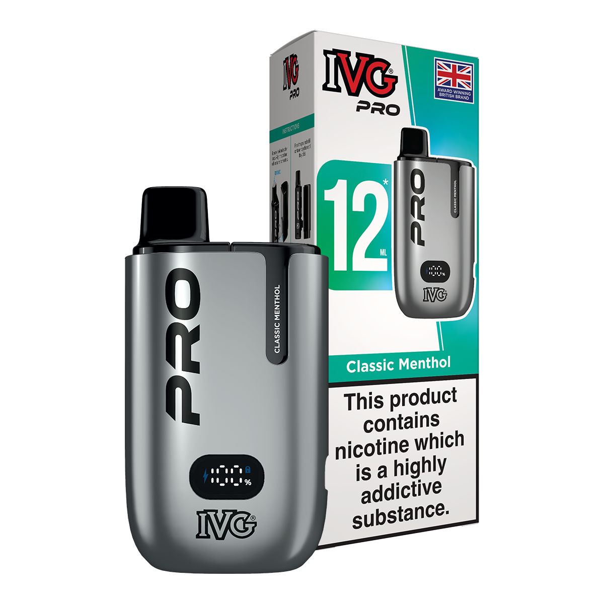 IVG Pro 12 Vape Kit – Vapemate