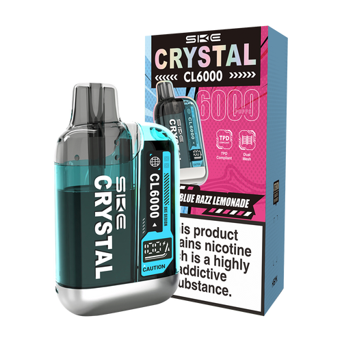 SKE Crystal CL6000 Big Puff Vape | Pre-filled Pods – Vapemate
