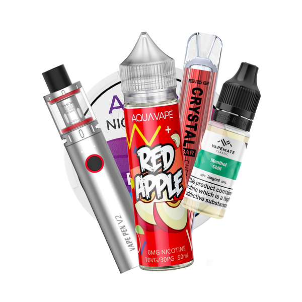 Vapemate | UK Made Eliquid & Disposable Vapes | FREE Delivery