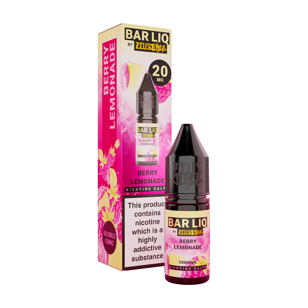 Berry Lemonade Zeus Juice Bar Liq Nic Salt E-Liquid | 10ml – Vapemate
